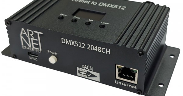 ArtNET DMX Controller 4-ports