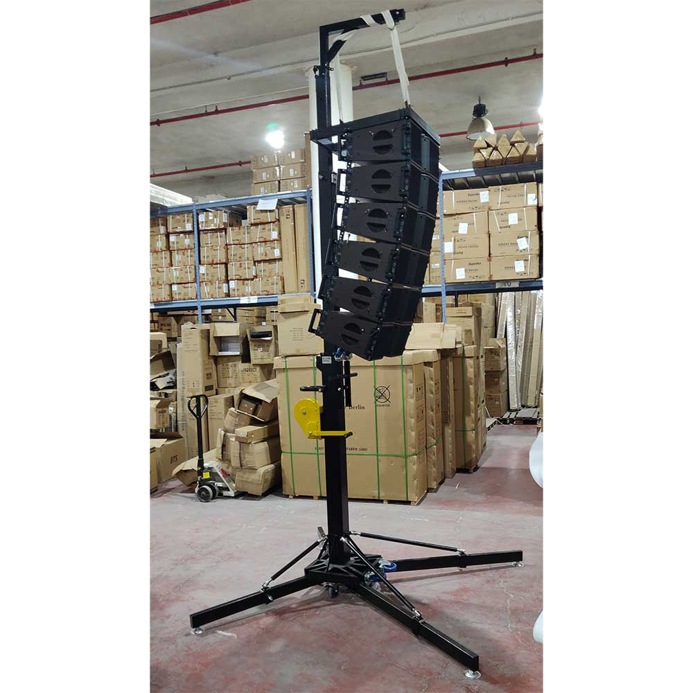 סטנד Line Array , גובה 5.5 מטר